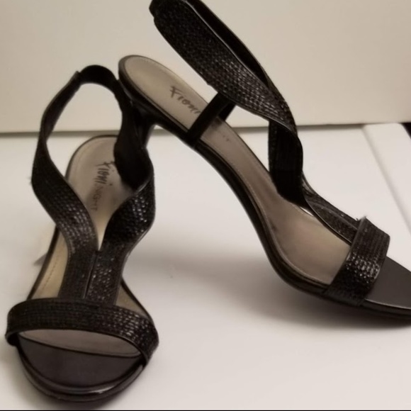 FIONI Clothing | Shoes | Fioni Night Womens Black Heels Size 7 2 | Poshmark
